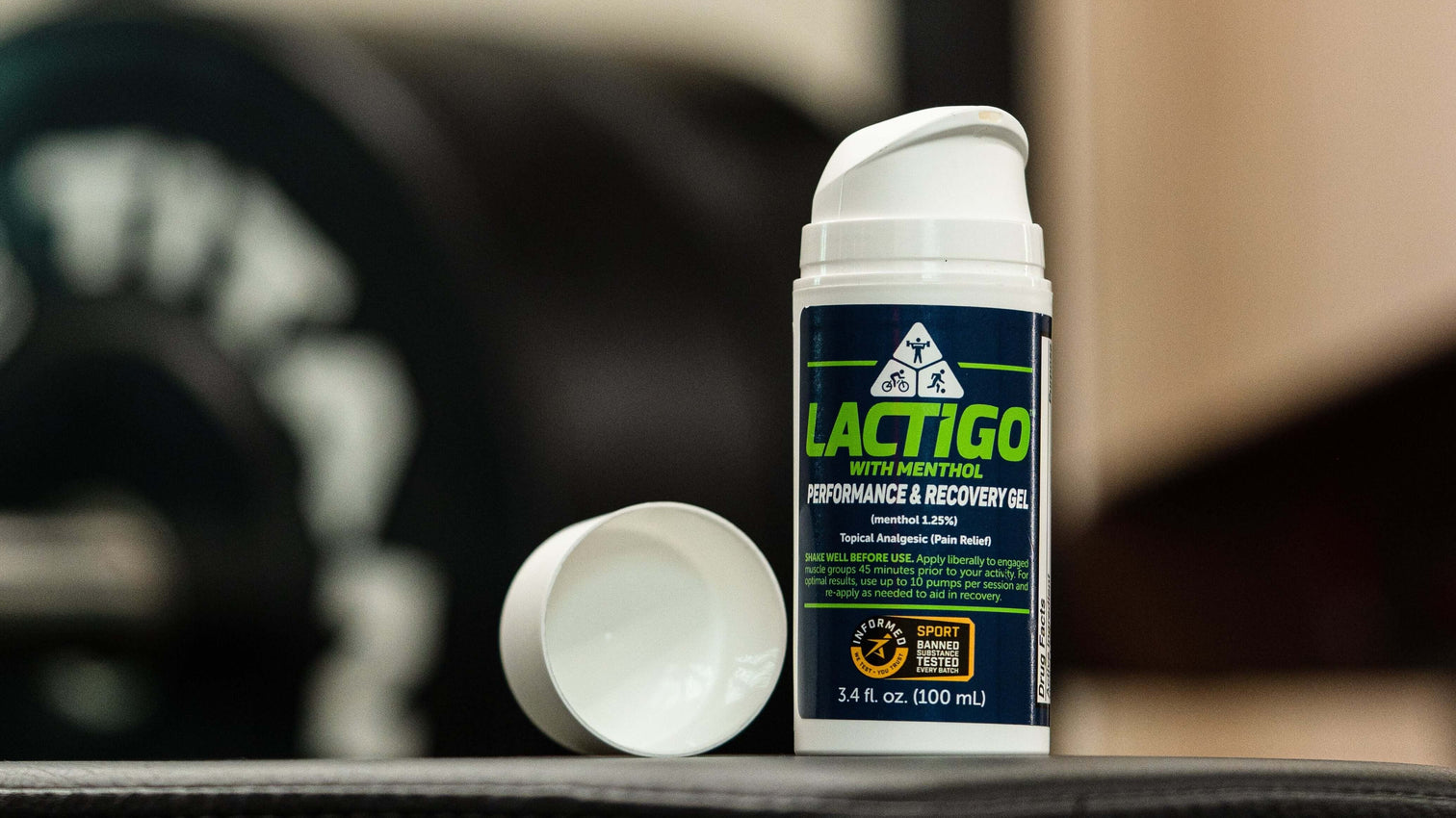 LactiGo Topical Muscle Recovery and Performance Sports Gel